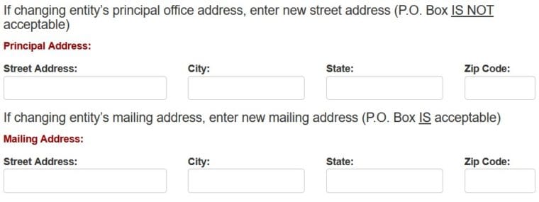 Making a Florida LLC Address Change - Florida Business Lawyer